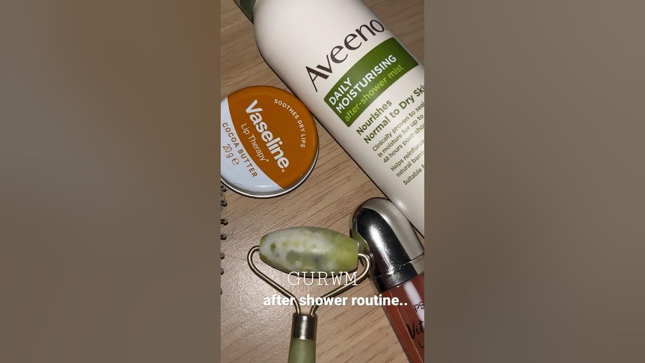 GURWM - night routine, after shower - YouTube