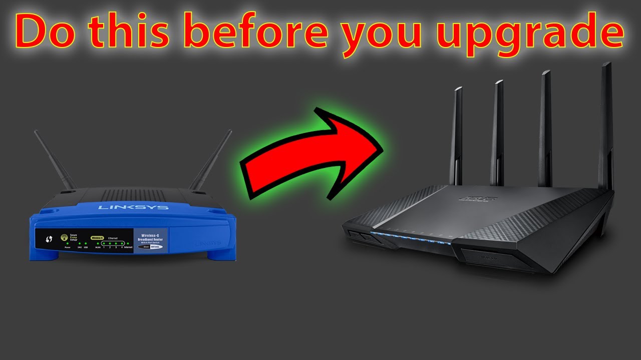 How to upgrade your router - YouTube