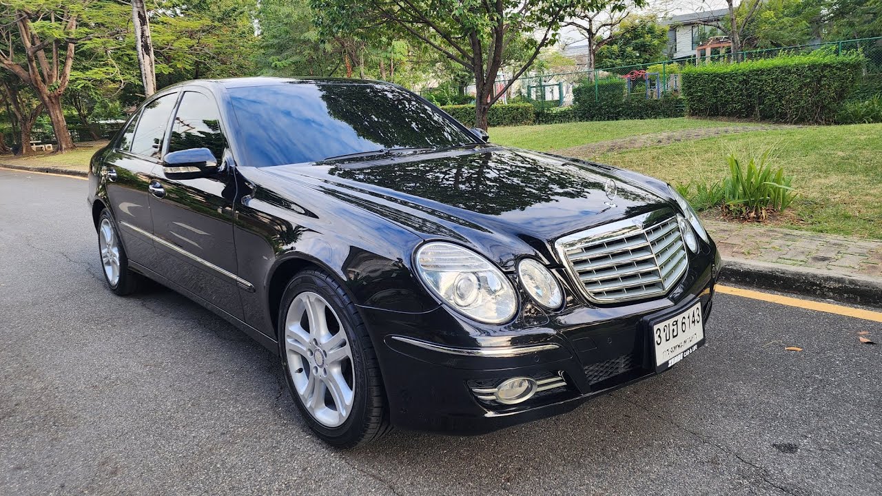 BENZ W211 E200 Kompressor ปี2008(Facelift) สภาพสวยมากครับ - YouTube