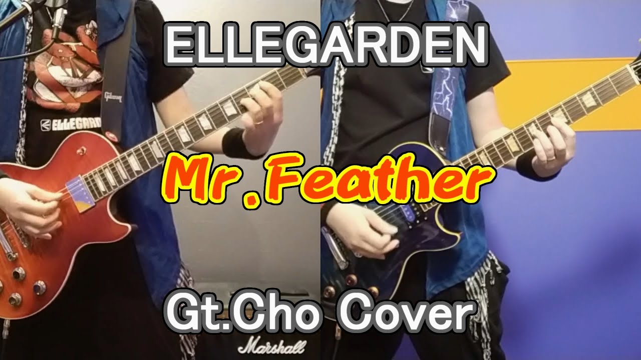 Mr.Feather - ELLEGARDEN【歌詞＆和訳付き】ギター＆コーラス カバー【弾いてみた】 - YouTube