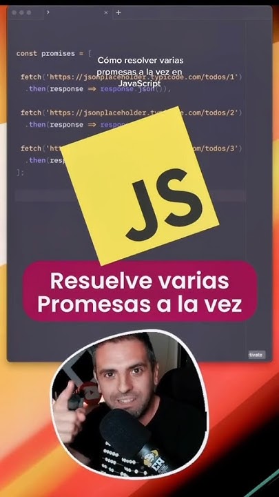 Cómo resolver varias Promesas a la vez en #javascript - YouTube