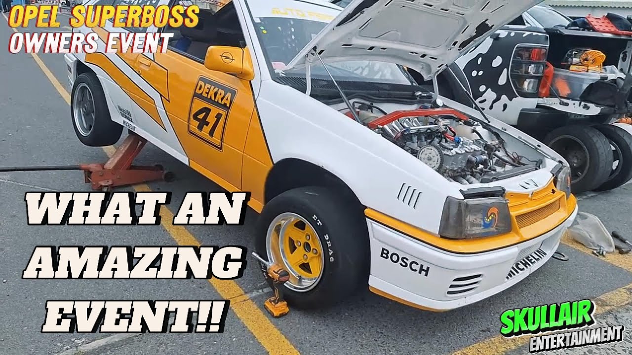 Opel Super Boss Owners Event Racing Day - YouTube