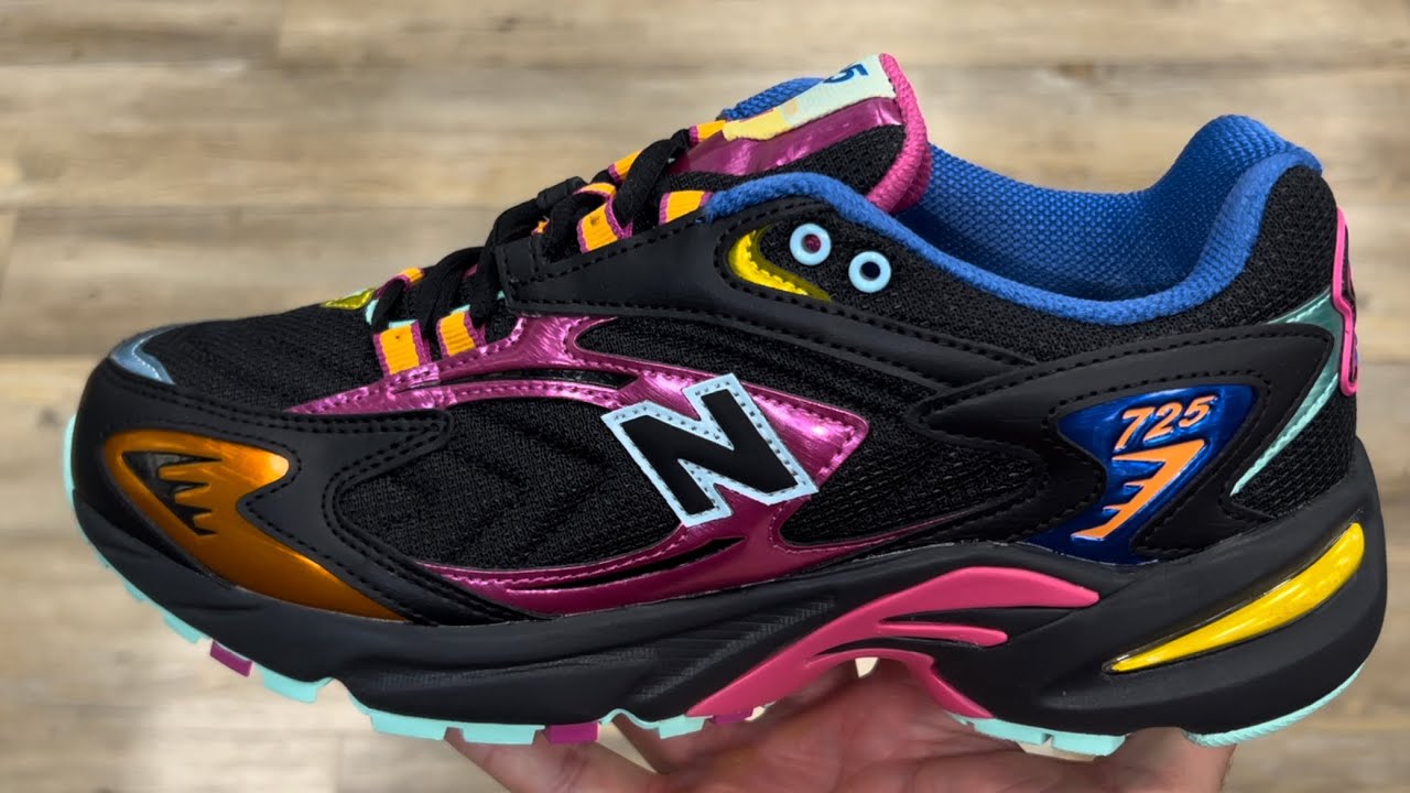 New Balance 725V1 Neon Nights Pack Multicolor Shoes - YouTube