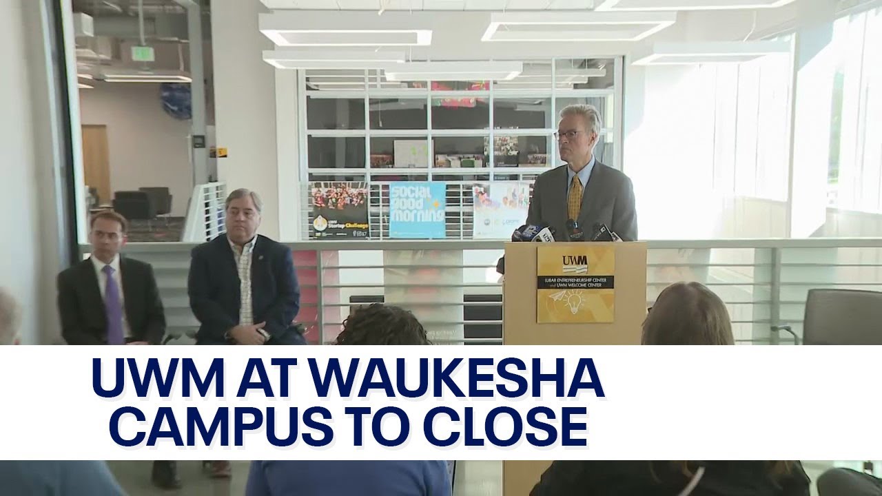 UWM at Waukesha campus to close in 2025 | FOX6 News Milwaukee - YouTube