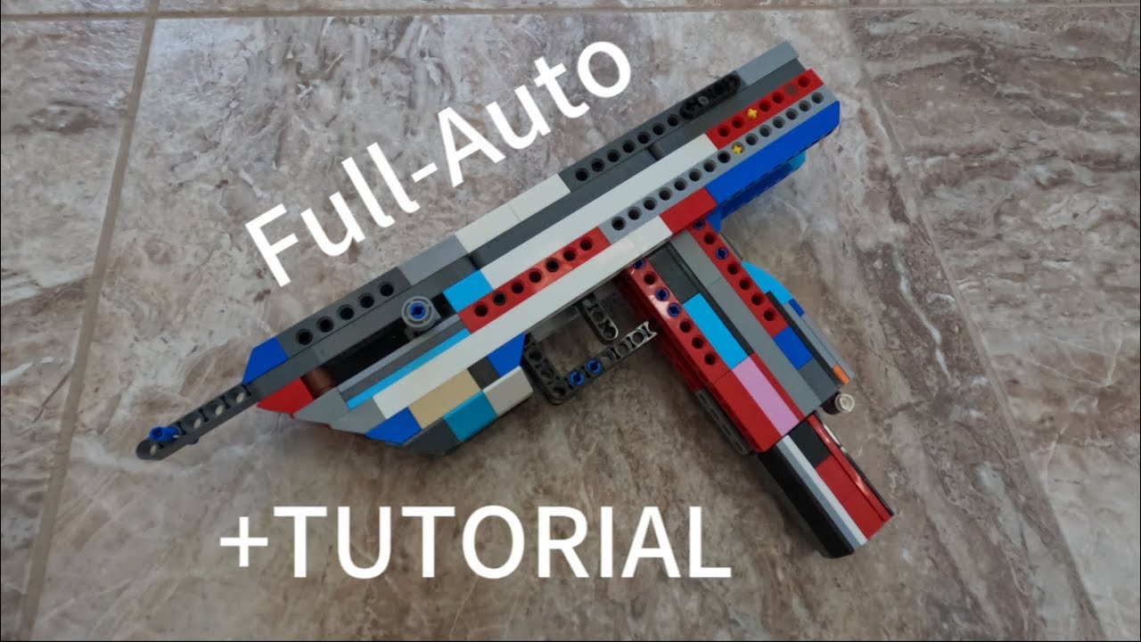 Lego Full-Auto SMG (+TUTORIAL) - YouTube