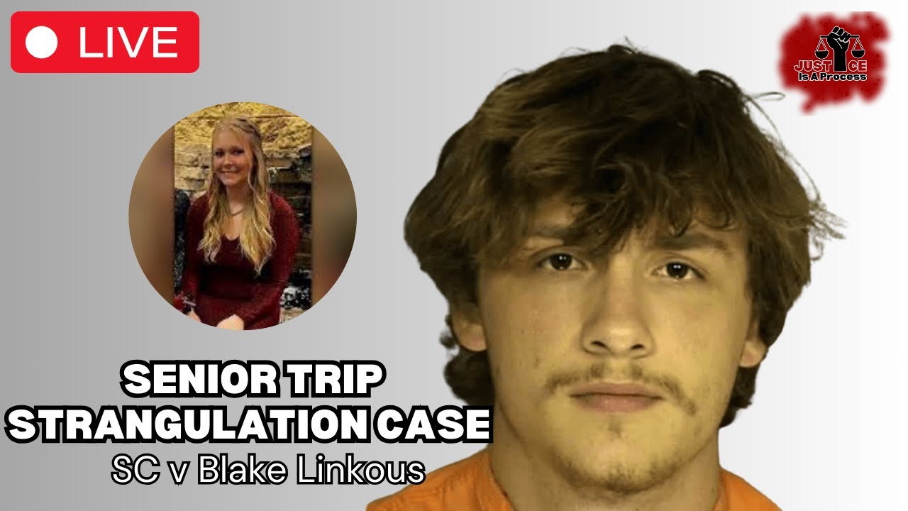 LIVE: Blake Linkous Plea Hearing — SC v. Blake Linkous — Will He Admit ...