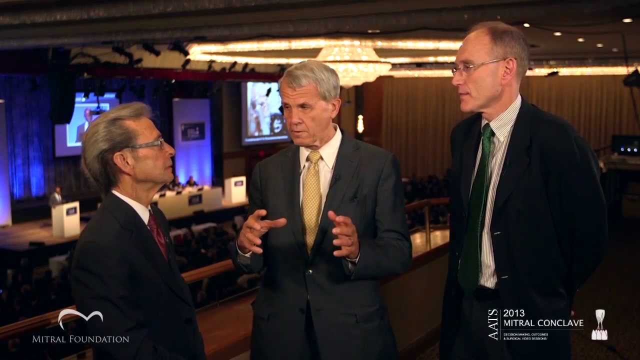 AATS 2013 Mitral Conclave Thought Leaders: Drs. Craig Miller and Steve ...