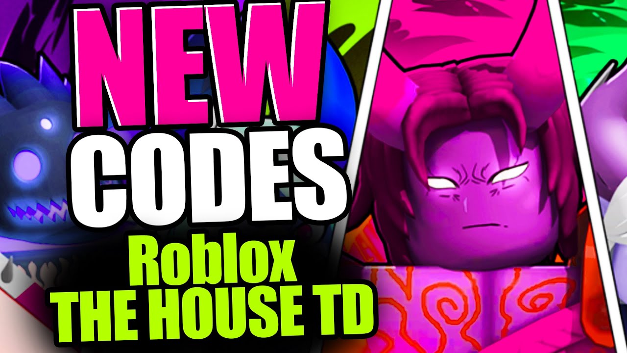 THE HOUSE TD CODES - ROBLOX 2023 - YouTube