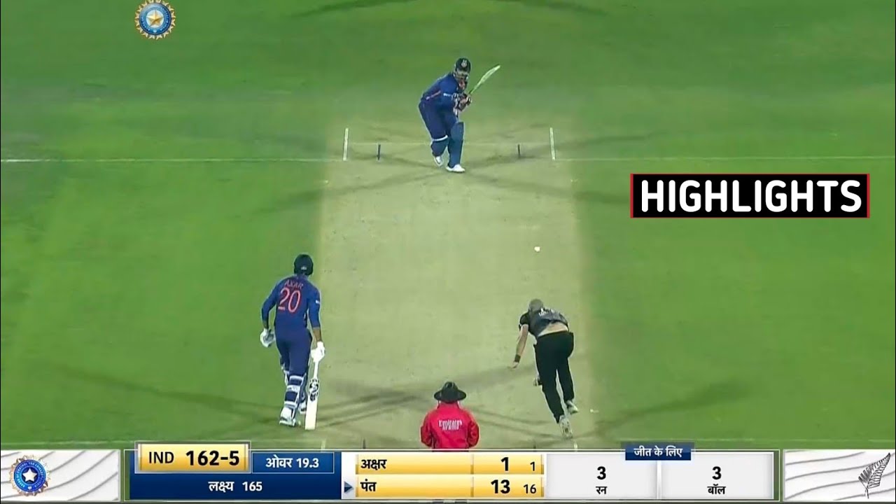 India vs New Zealand | Paytm 1st T20 Match Highlights | Full Match ...