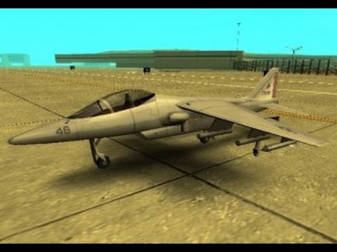 Como sobrevoar mais rapido com o jato no gta SA - YouTube