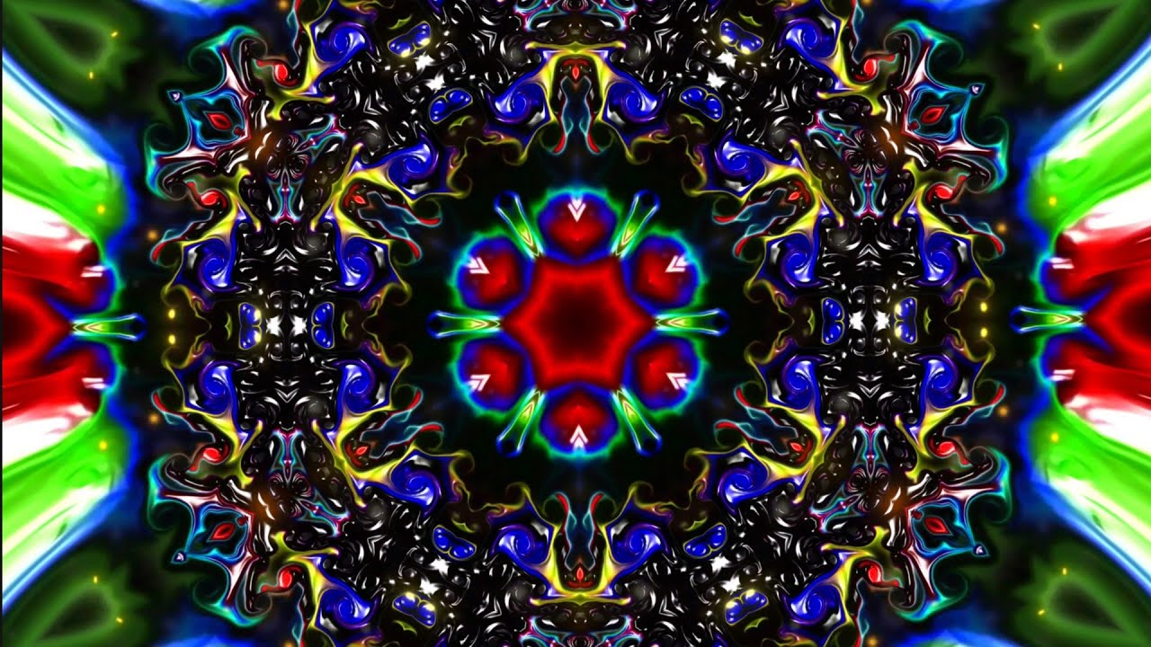 Light Show Kaleidoscope | Hypnotizing Psychedelic Patterns Vibrant ...
