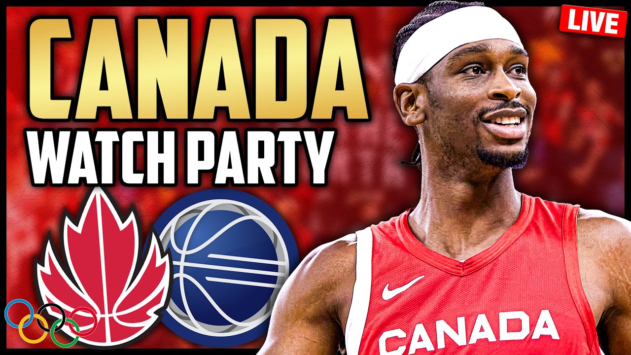 Canada vs Greece LIVE Watch Party 🏀 | Canada's Men RETURN To The ...