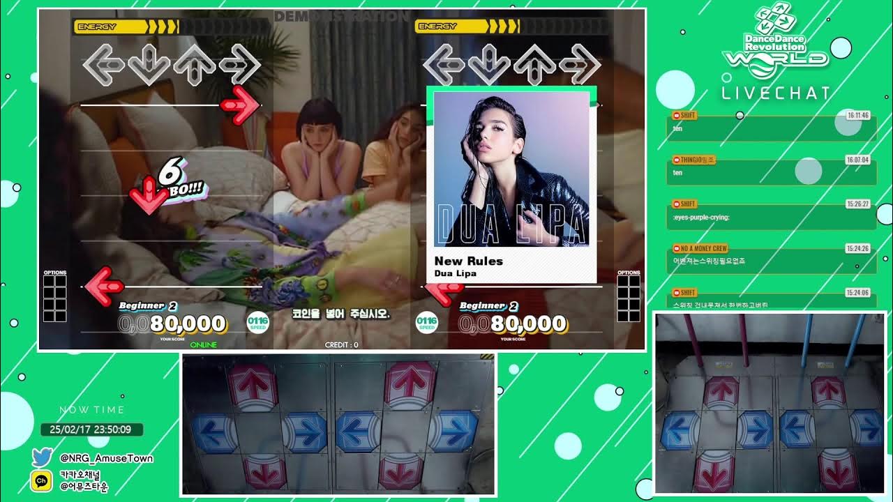 [AmuseTown] DDR Live stream - YouTube