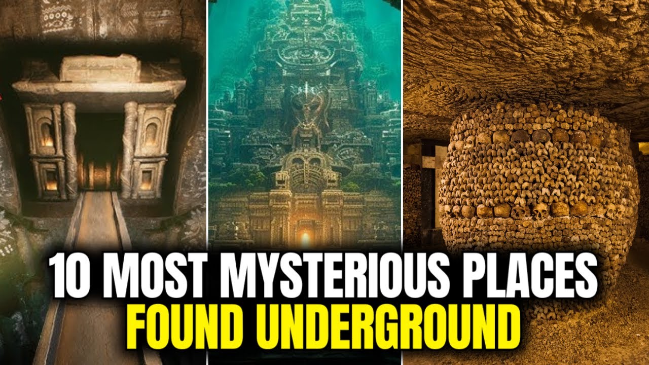 10 most mysterious places found underground - YouTube