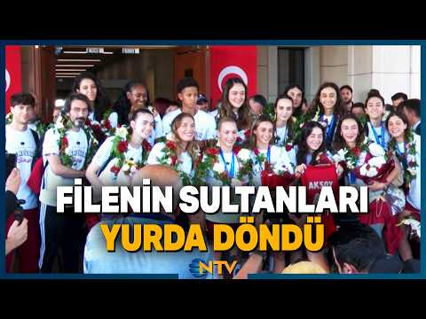 Şampiyon Filenin Sultanları'na İstanbul'da Coşkulu Karşılama! | NTV