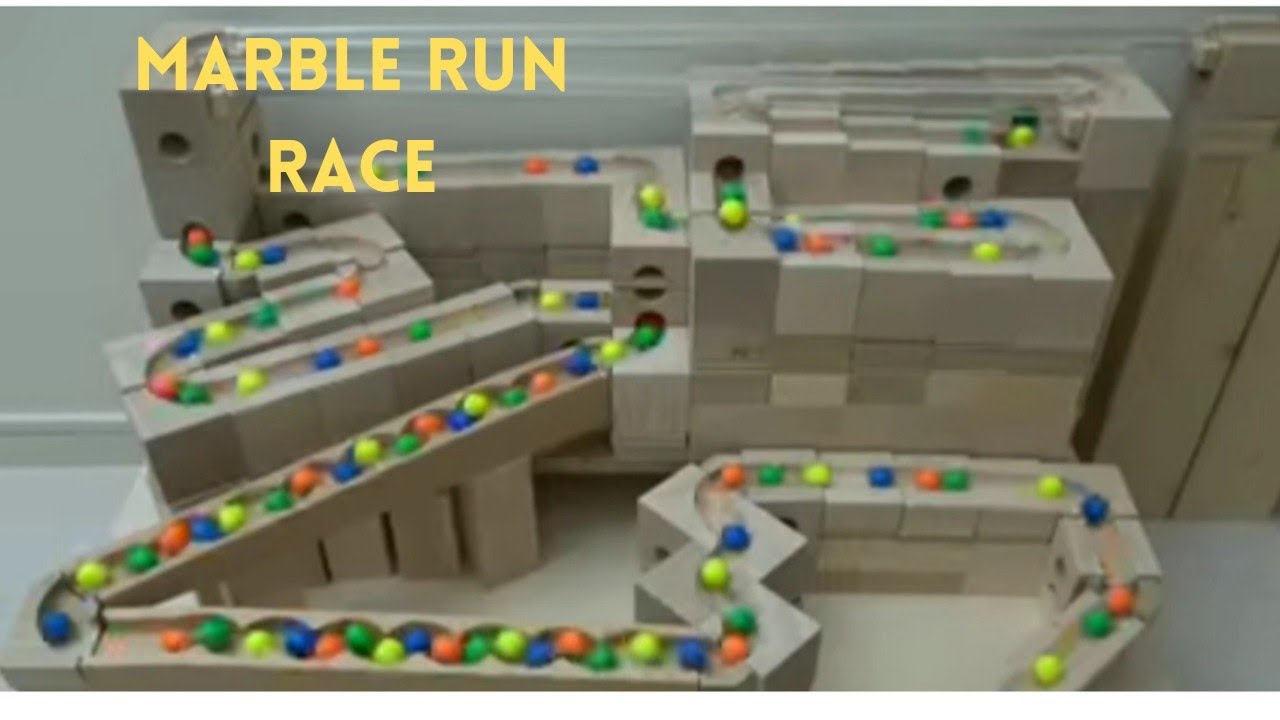 Marble Run Race# Marble Run Rolling ball & Gacha Gacha#Sound of ...