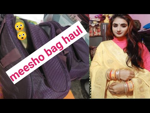 Meesho Travel Bag Haul || Meesho Bag Haul || Meesho Travel Bag Under ...