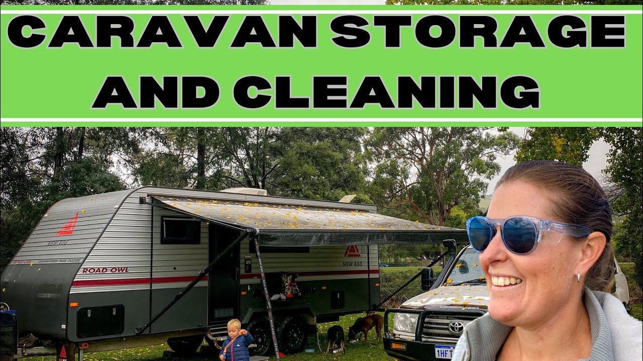 Our CARAVAN STORAGE and CLEANING - YouTube
