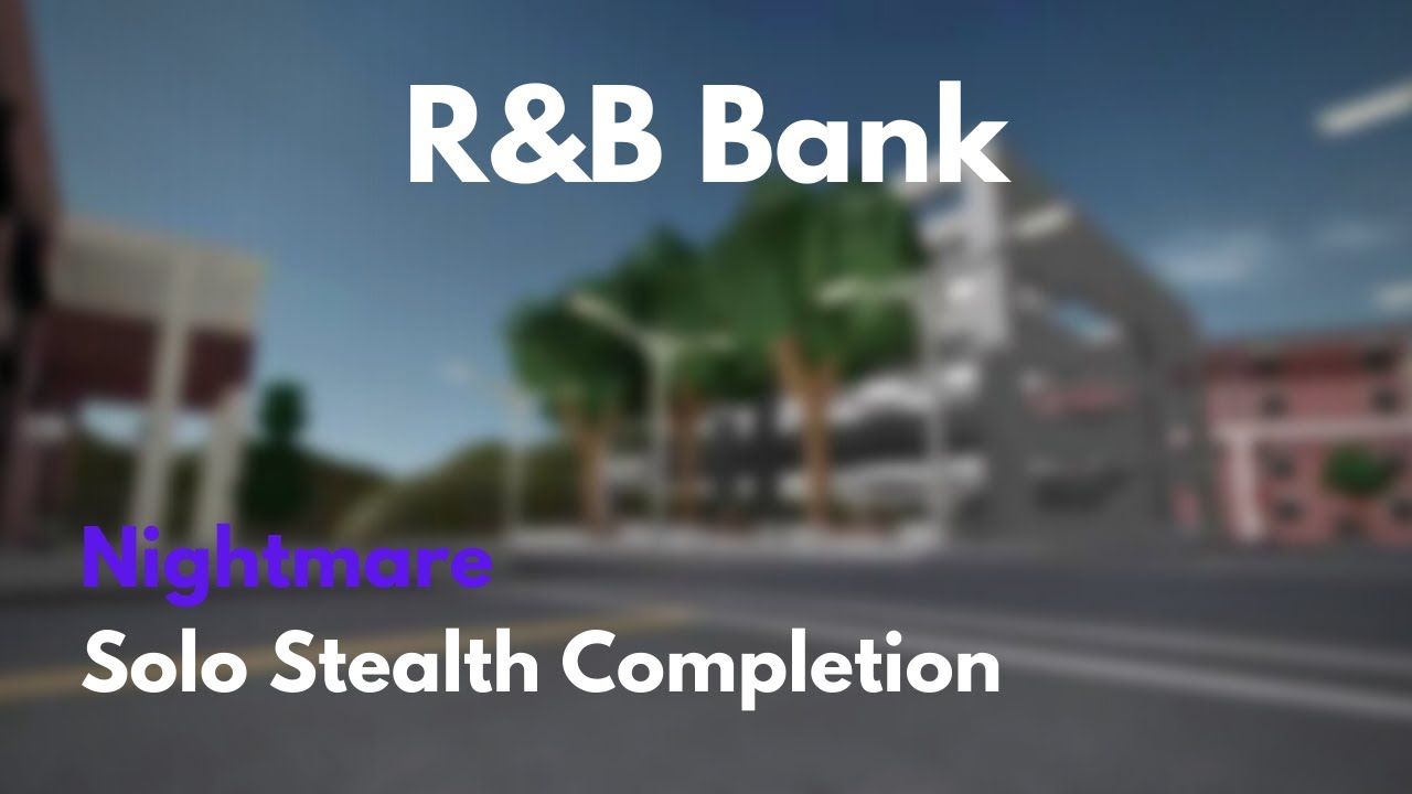 Notoriety | R&B Bank (Stealth) | Nightmare (Solo) - YouTube