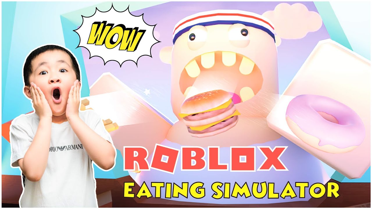 ROBLOX ⎮EATING SIMULATOR ⎮CAESAR WOW ⎮S1EP2 - YouTube