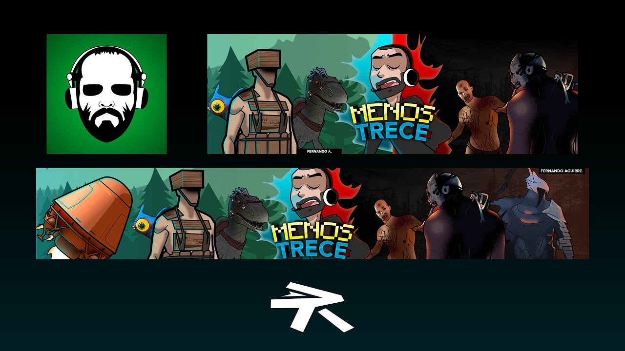 "Menos Trece" Banner Illustration (SpeedArt) @menos_trece - YouTube