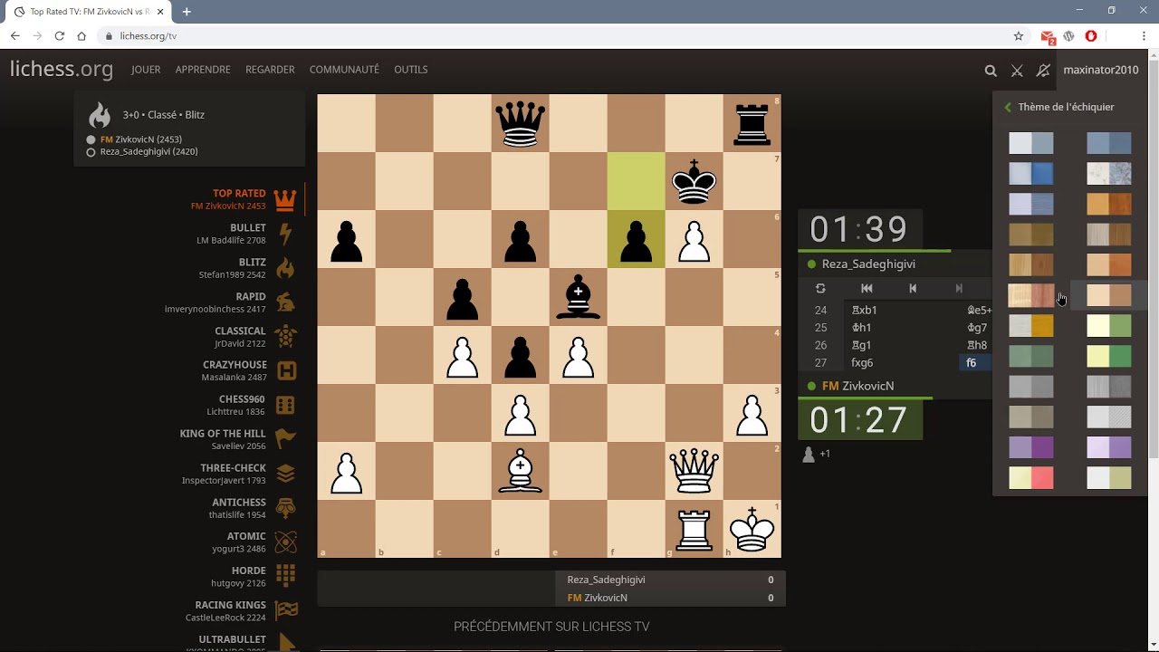 enregistrement et inscription lichess.org - YouTube