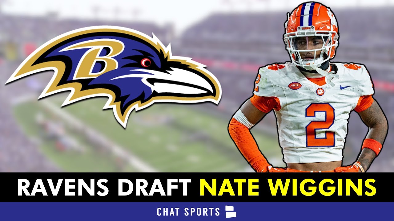 Nate Wiggins Selected By Baltimore Ravens Pick #30 In 1st Round Of 2024 ...