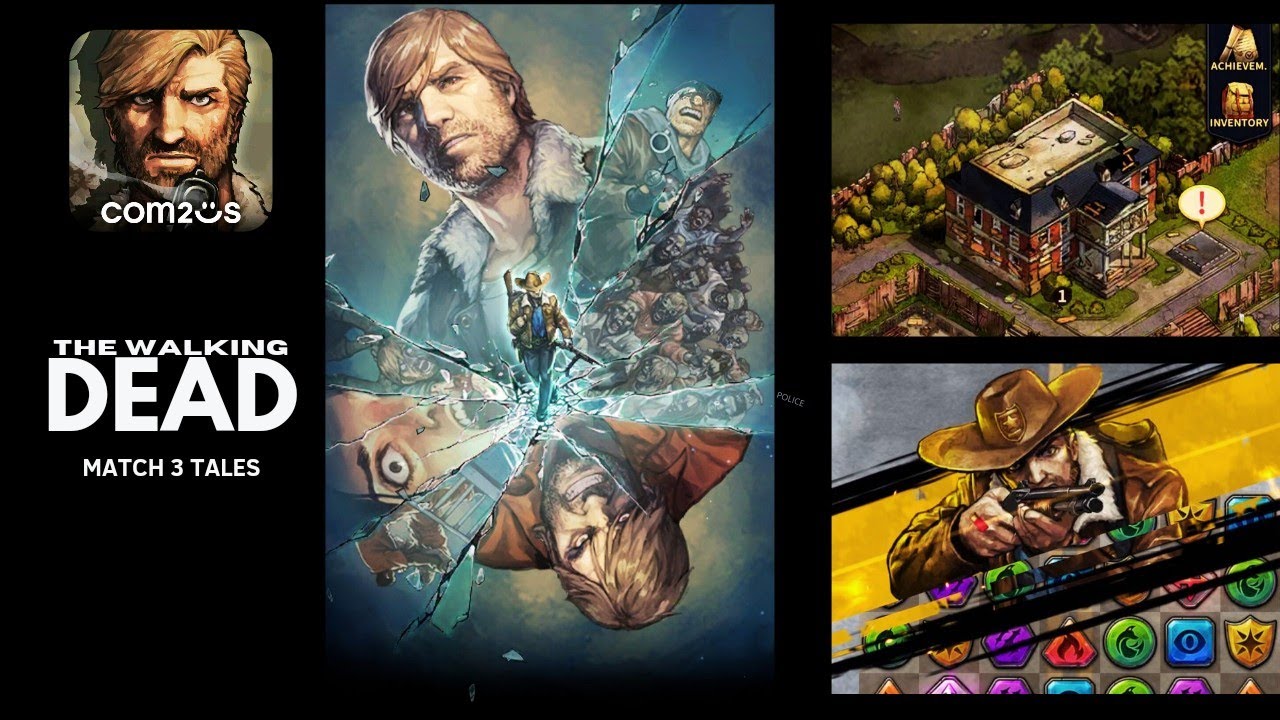 The Walking Dead Match 3 Tales | Gameplay | Walkthrough | Tutorial ...