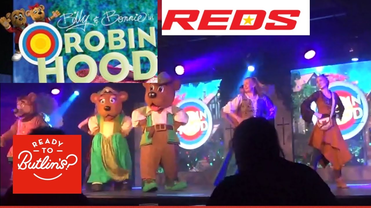 Billy and Bonnie In Robin Hood / Butlins Minehead / December 2022 - YouTube
