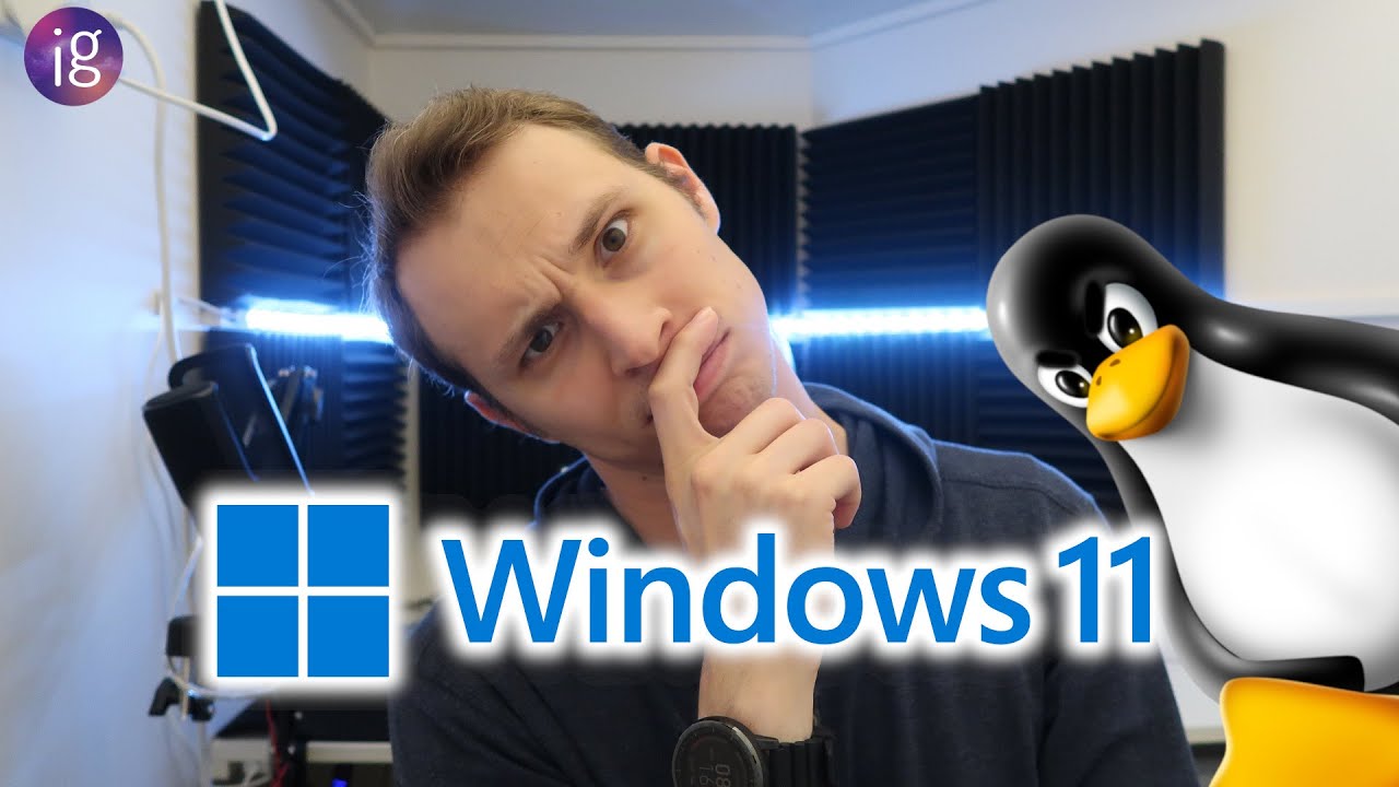 Just when Linux was getting good...Windows 11 happened. - YouTube