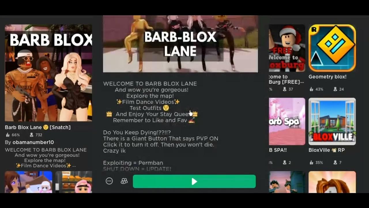 Roblox *FREE* New Bodies?! Barb Blox Lane - YouTube