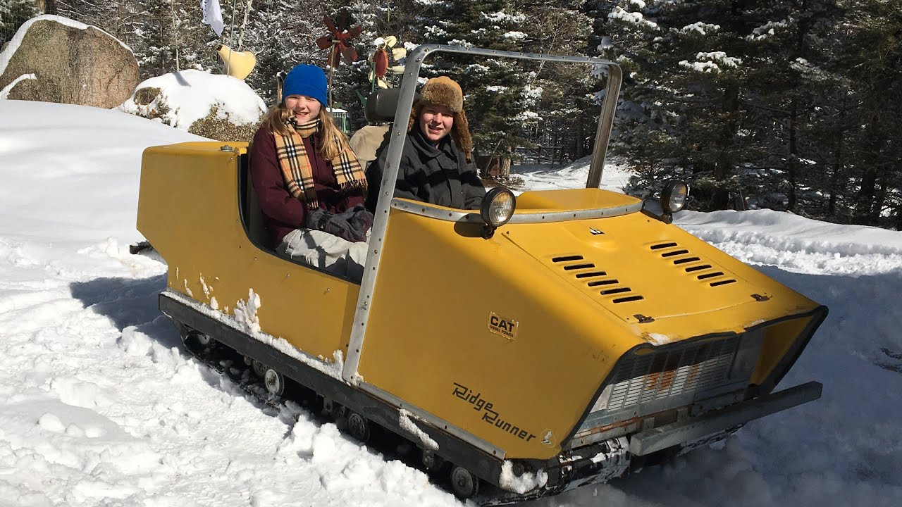 1971 Ridge Runner Snowmobile/Mini Snowcat Part 2 #snowmobile #snowcat # ...