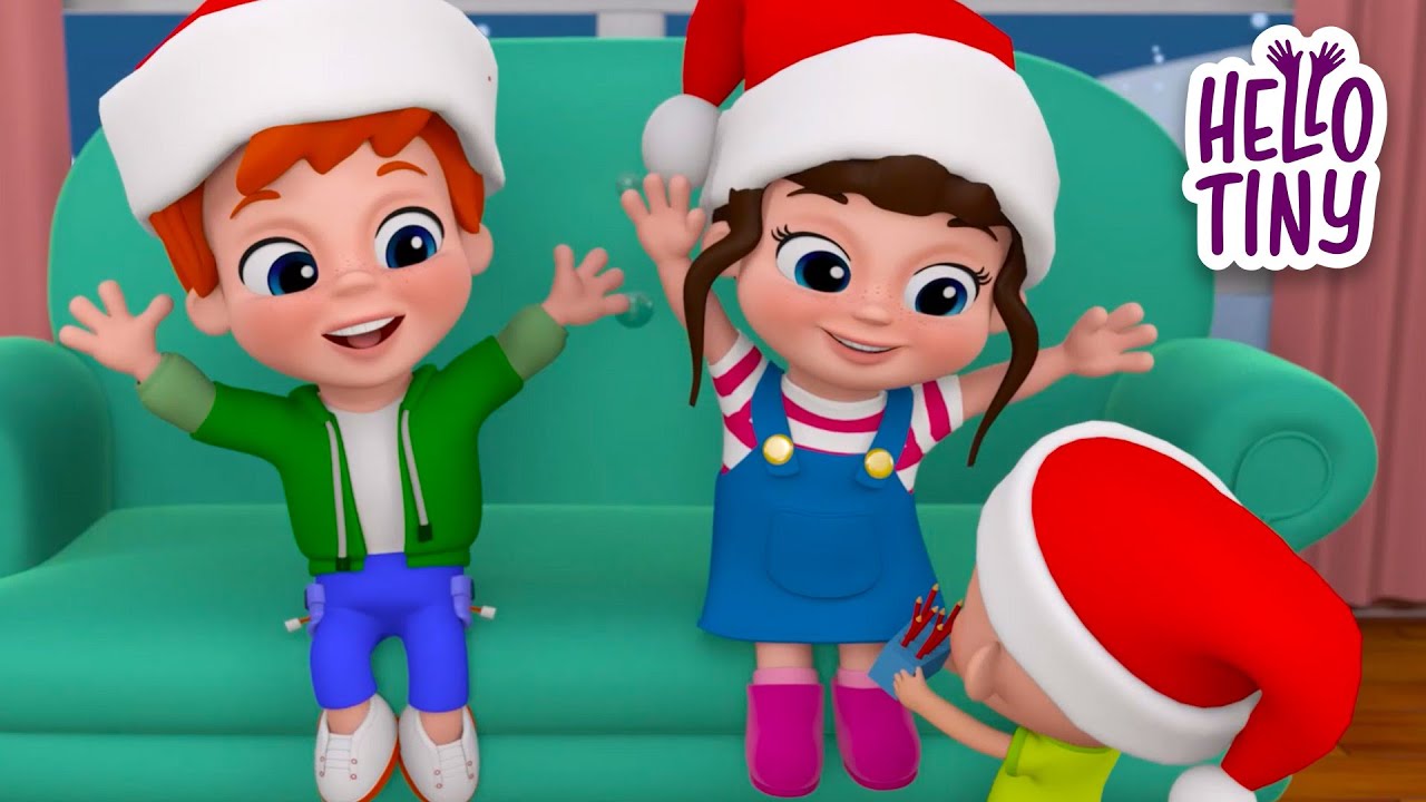 Deck The Halls, Jingle Bells and More! | Best kids songs collection ...