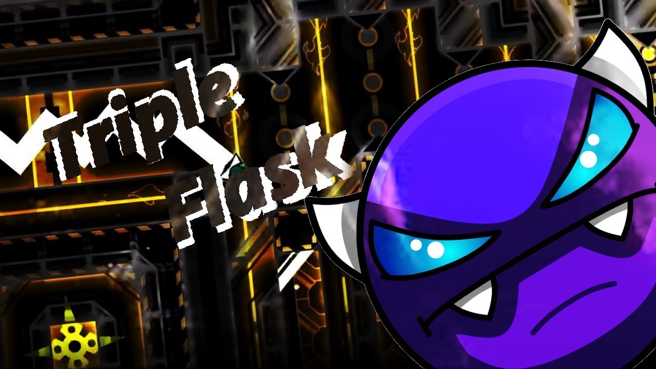 Geometry Dash (Easy Demon) Triple Flask by Experience D - YouTube