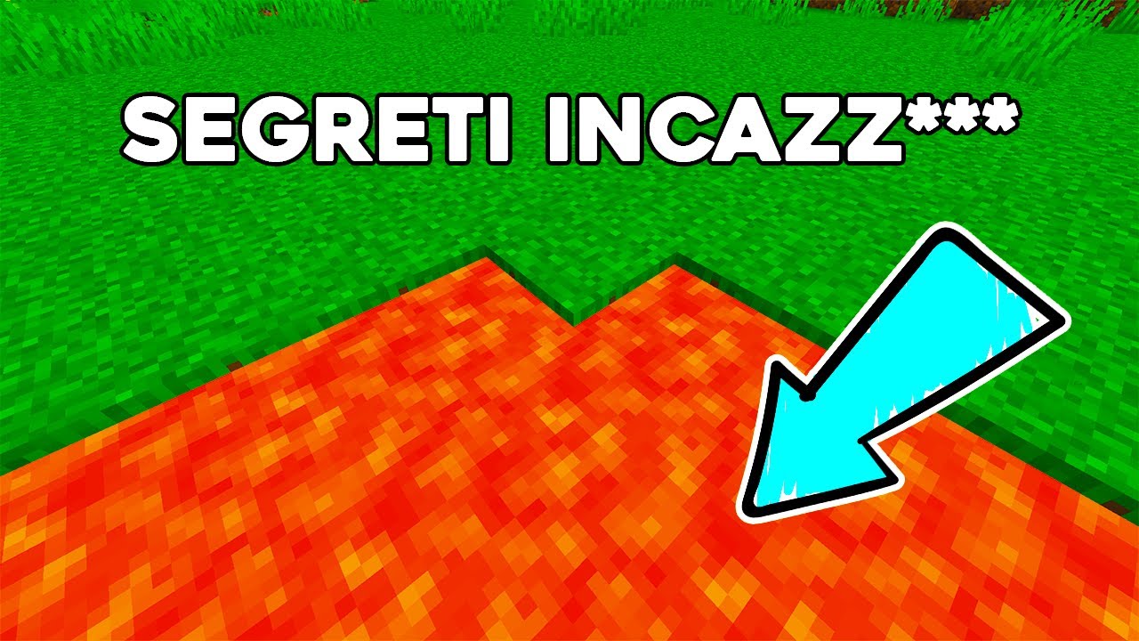 i SEGRETI che Fanno più ARRABBIARE su Minecraft!! - YouTube