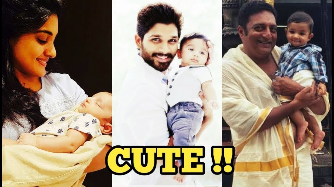Top 6 Adorable Kids of Famous South Indian Actors | 2017 - YouTube