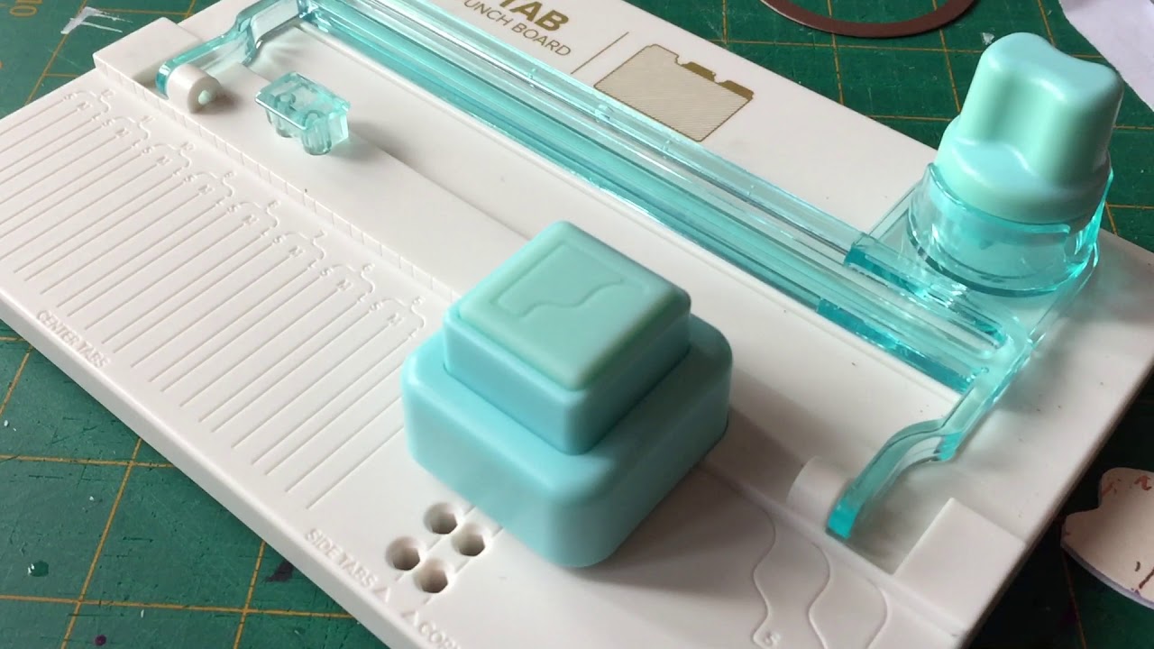 Round Tabs without the special punch - YouTube