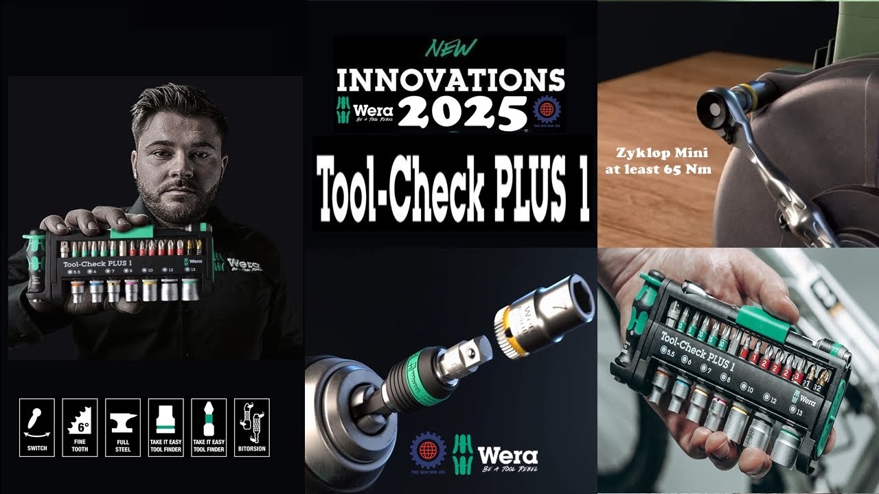 Wera Innovation 2025: Tool-Check PLUS 1 | Wera Tools Vietnam - YouTube