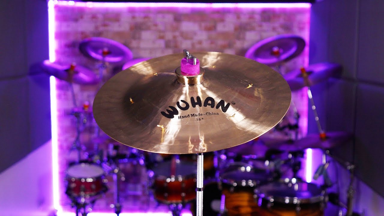 Wuhan Cymbals - 16" China With Rivets - YouTube