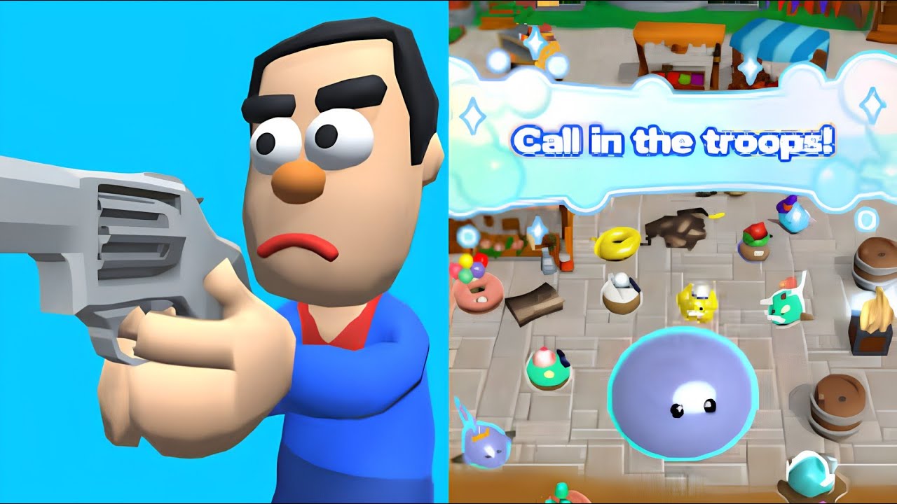 Aim and Shoot vs Trash Eater 3D - All Levels Gameplay ! (ios Android ...
