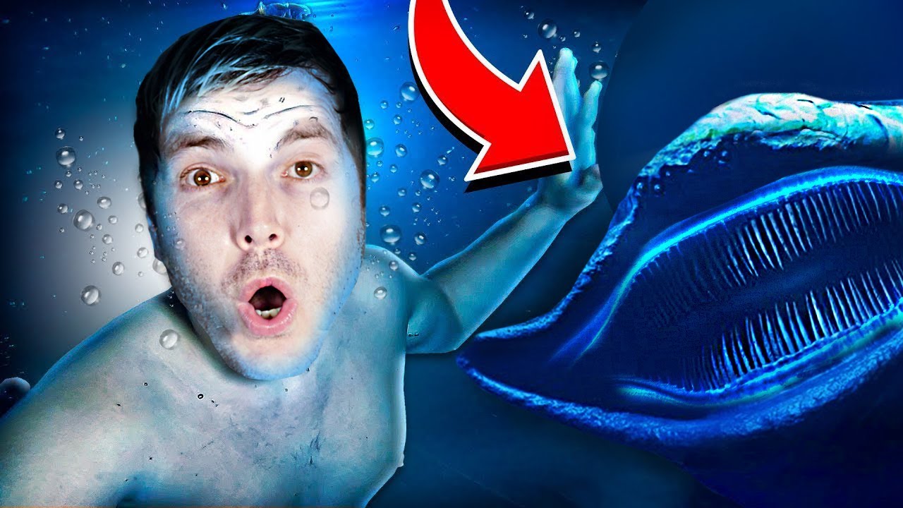 EL GRAN MAJA und BLOOP MONSTER GREIFT MICH AN UNTER WASSER im ECHTEN ...