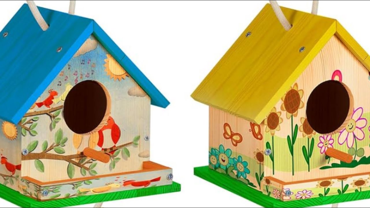 How to make Bird house with cardboard | Bird house making at home 🏠😱😍 ...