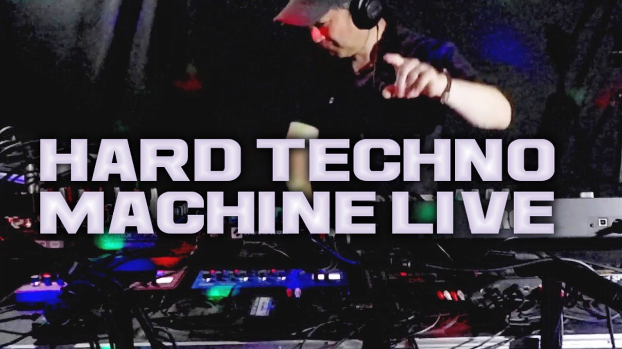 Techno machine live 【HARD TECHNO 】original dance mix 14 - YouTube