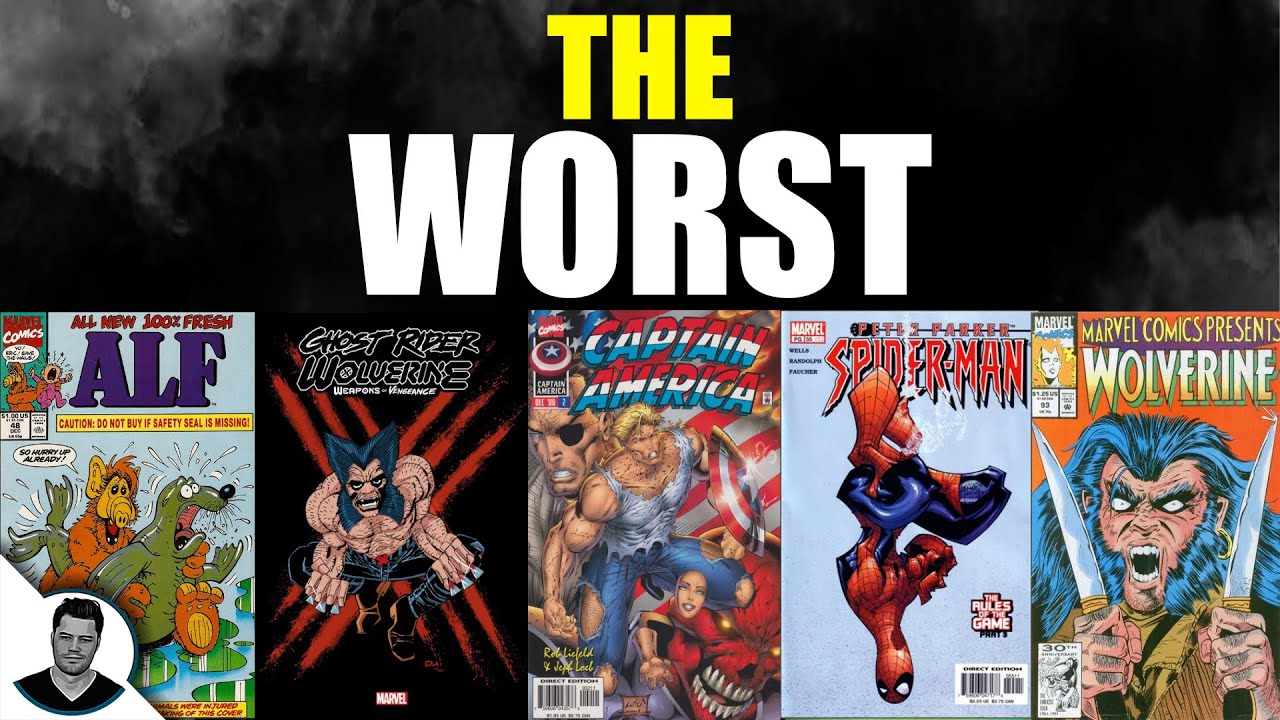 The Worst Comic Book Covers! - YouTube