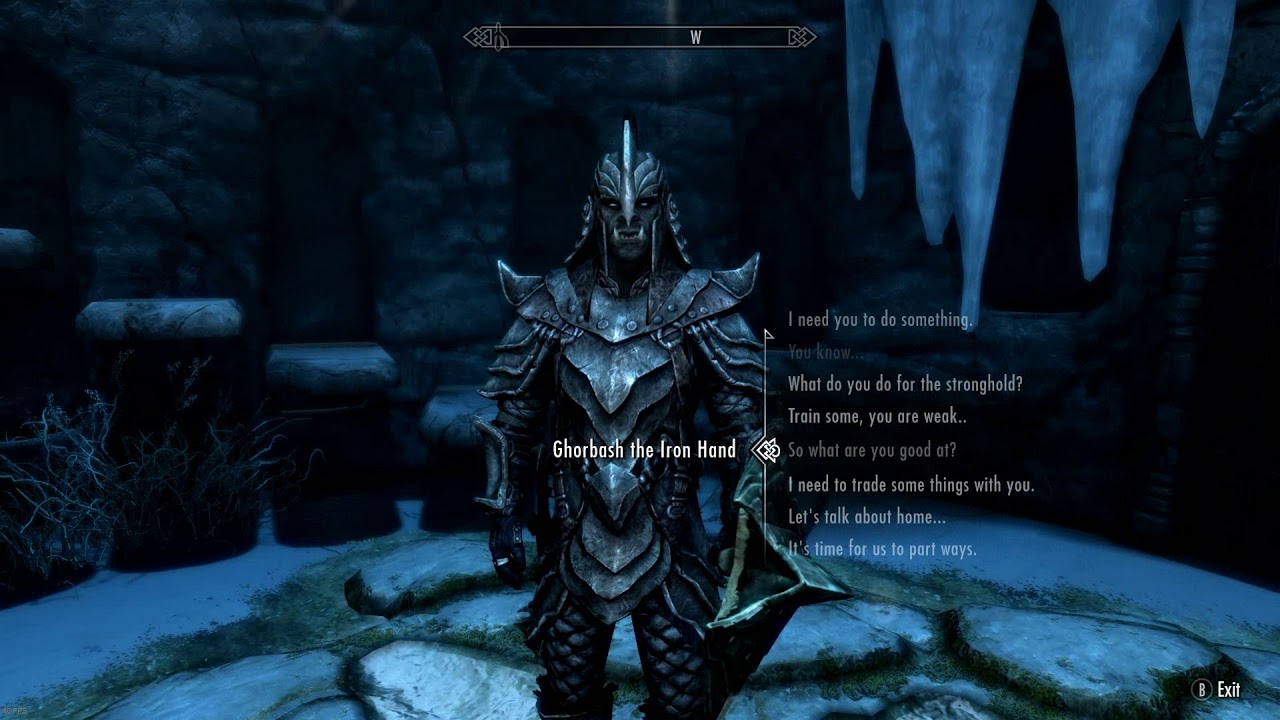 I.H.A.H. Skyrim SE: Ghorbash The Iron-Hand - YouTube