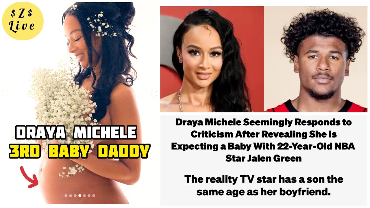 DRAYA MICHELE PREGNANT By 3rd BABY DADDY | Why BLACK W0MEN LOVE Being ...
