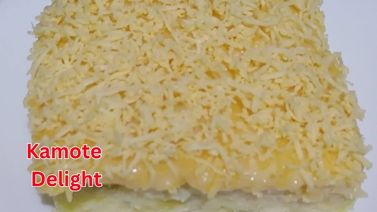 KAMOTE DELIGHT | KAMOTE DESSERT (SWEET POTATO CAKE) #easyrecipe - YouTube