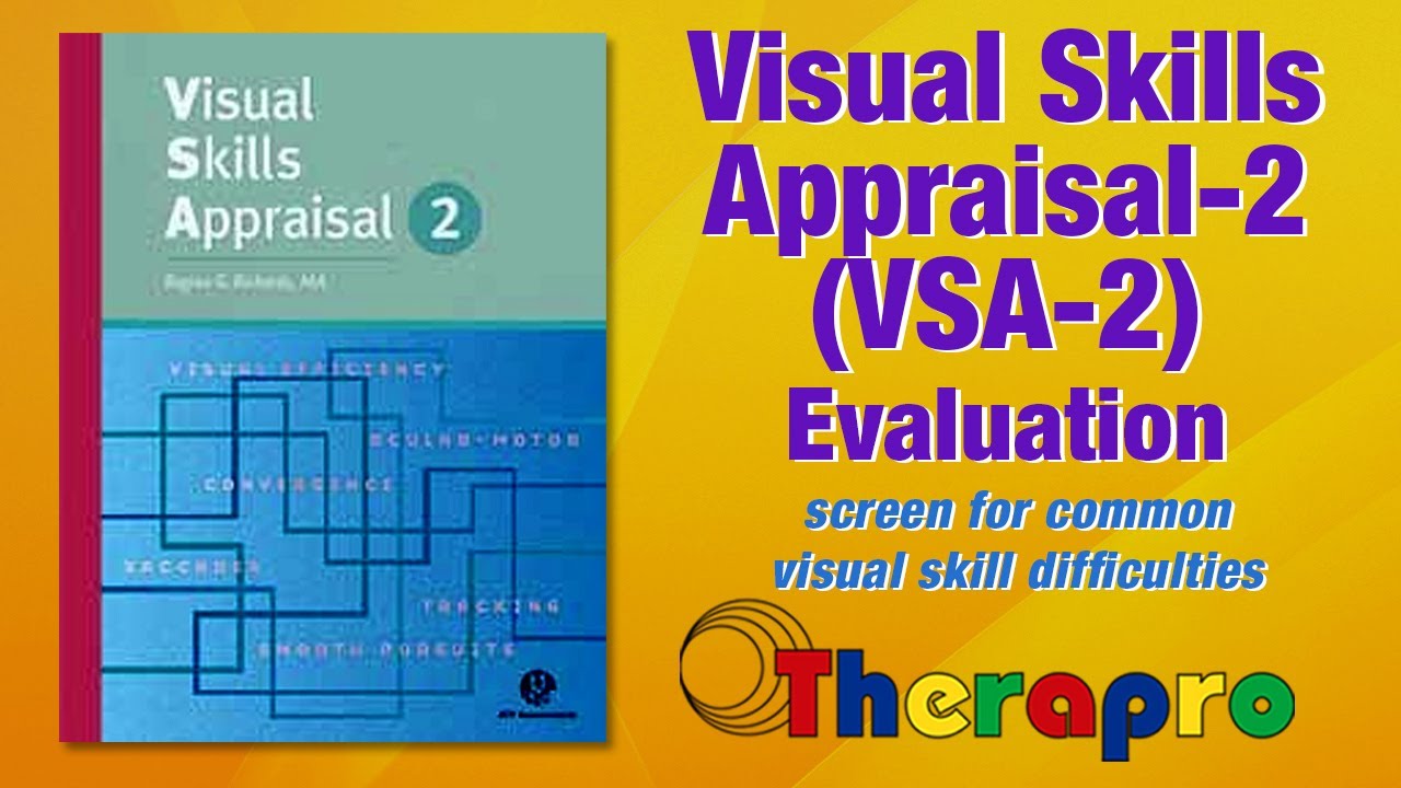 An Introduction to the Visual Skills Appraisal 2 from Therapro - YouTube