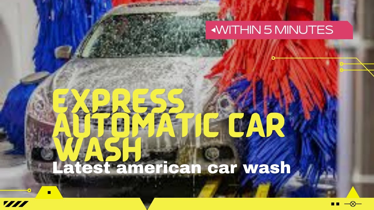 Express volcano auto car wash at abudhabi mushrif mall ||American style ...