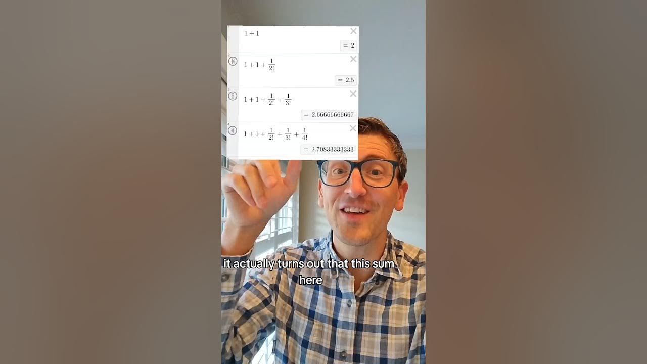 What is e and why does it exist? (Let's learn real analysis part 14) - YouTube